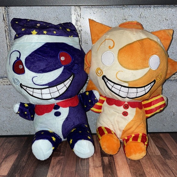 Unknown | Toys | Sundrop And Moondrop Plush Fnaf Puppet Clown Figure ...